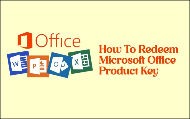 How To Redeem Microsoft Office Product Key - Techlover Enterprises